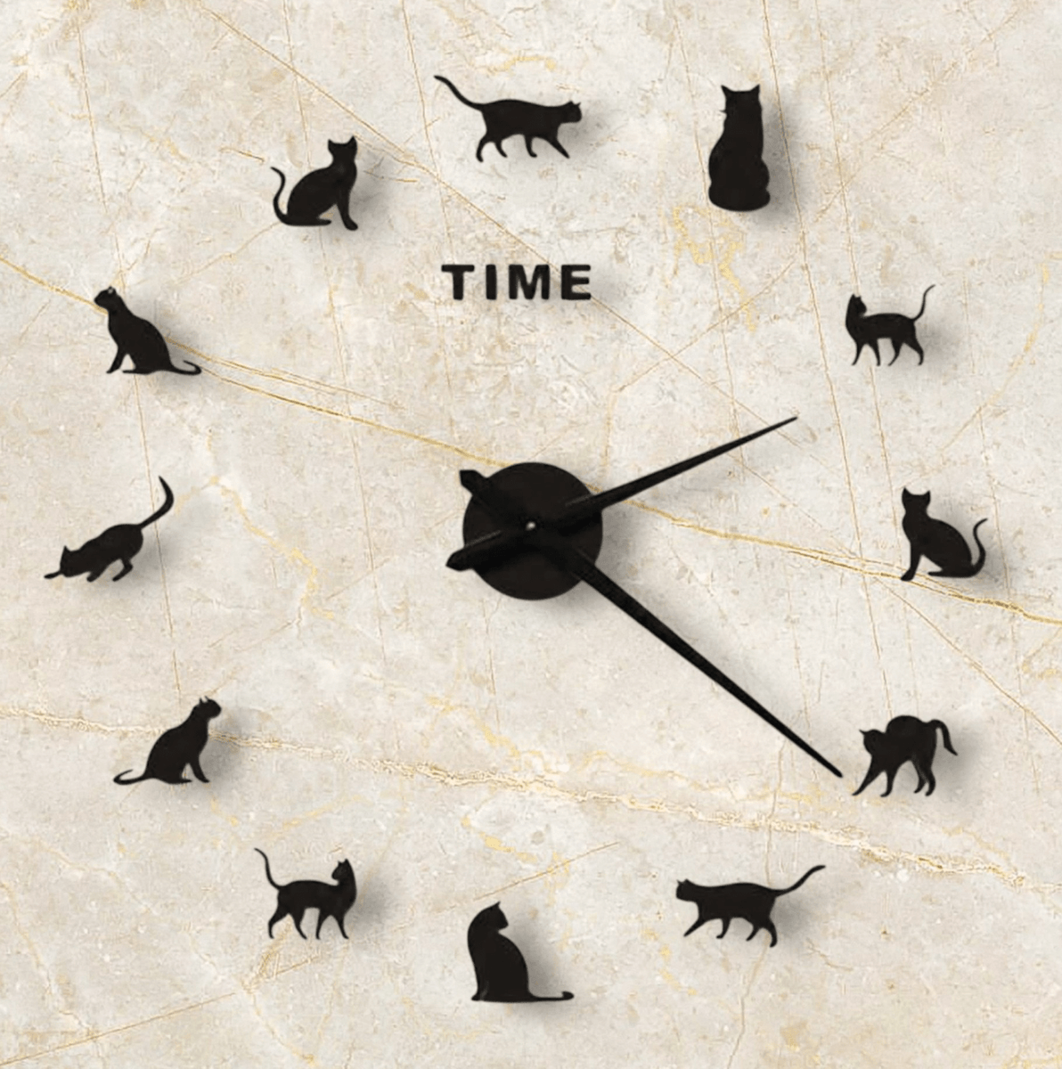 Kitty Time! Cat Clock - Furbaby Friend Gifts