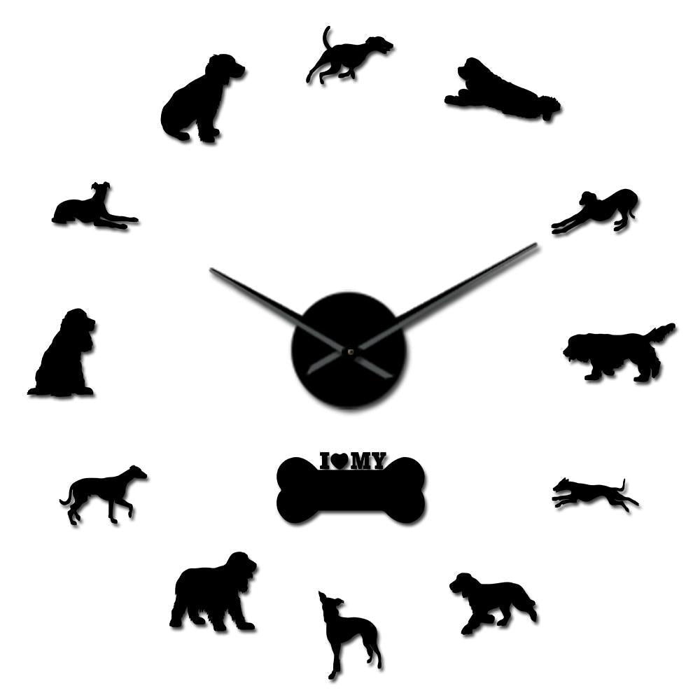 Dog Breed Wall Clocks - Furbaby Friend Gifts